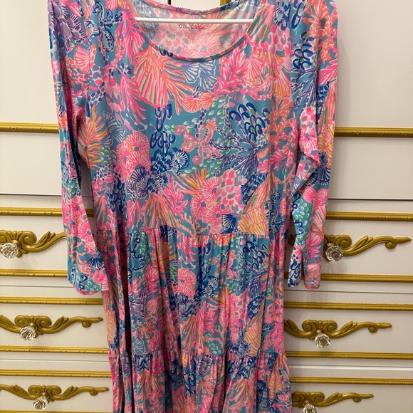 Lilly Pulitzer | Dresses | Lilly Pulitzer Geanna Dress Multi Splendor ...